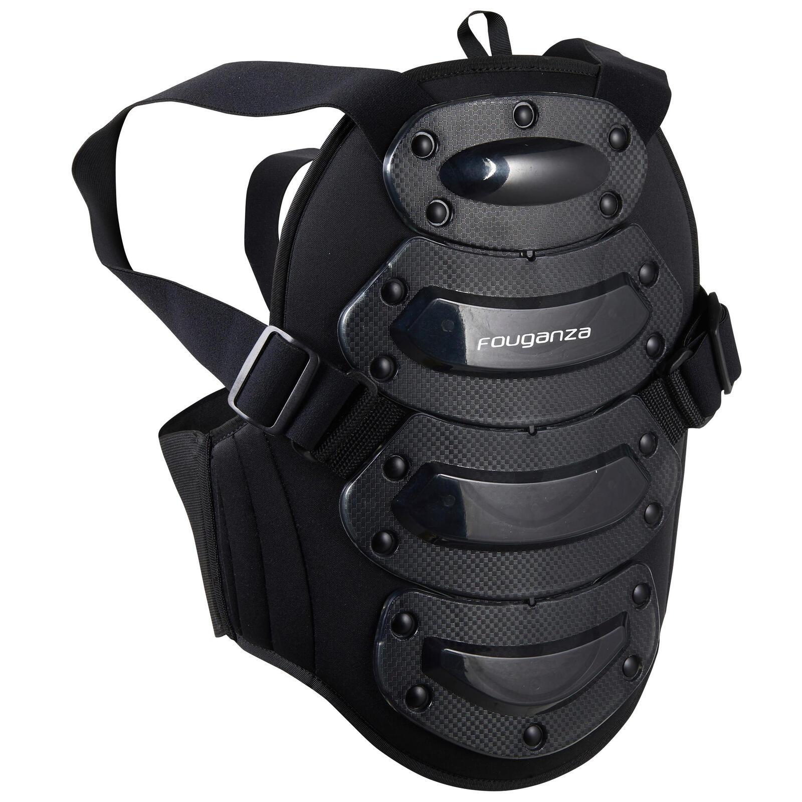 Safety Adult Horse Riding Back Protector - Black– DecathlonProSA