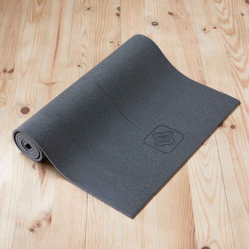 YOGA MAT COMFORT 8MM GREY– DecathlonProSA