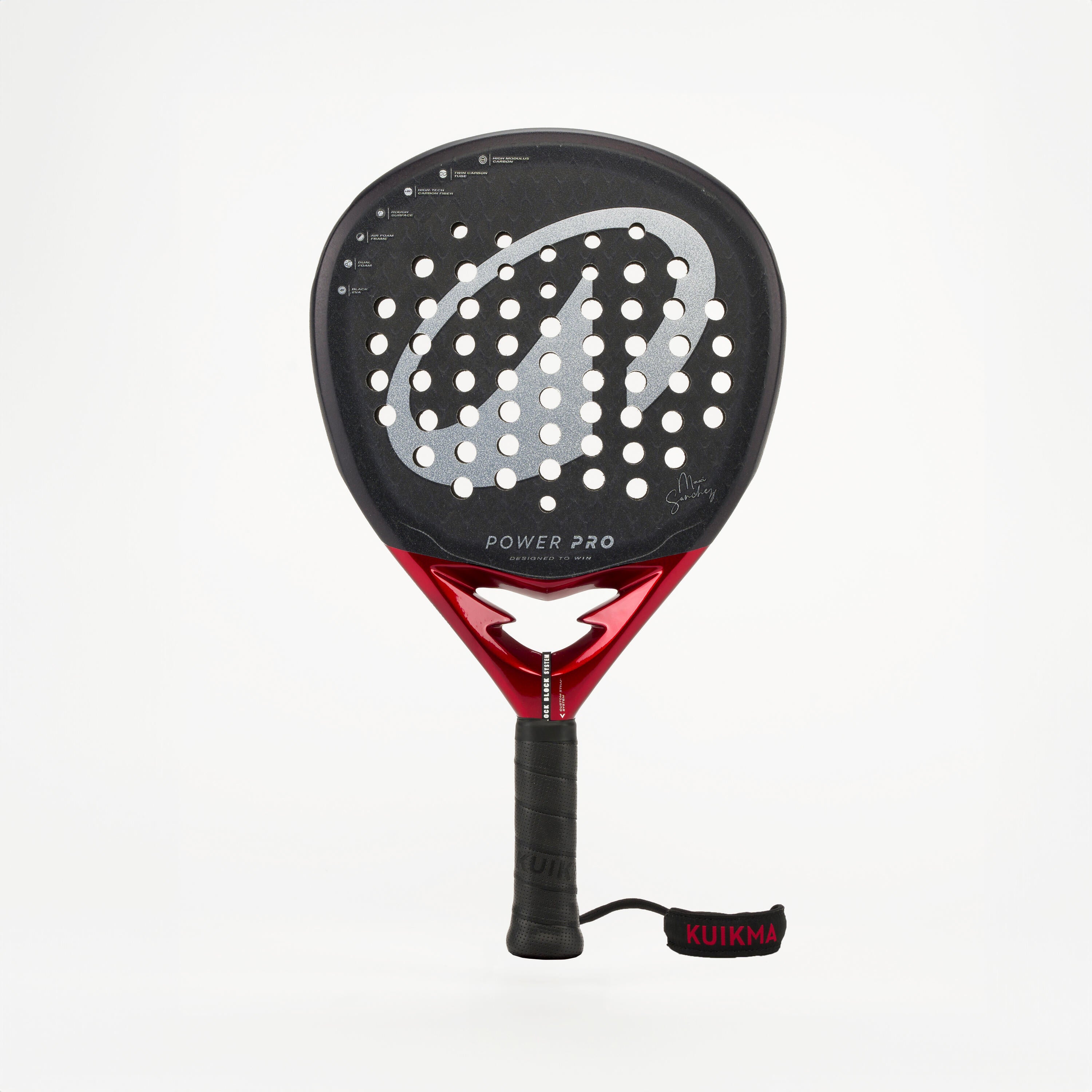 Adult Padel Racket Power Pro with Custom Strap System– DecathlonProSA
