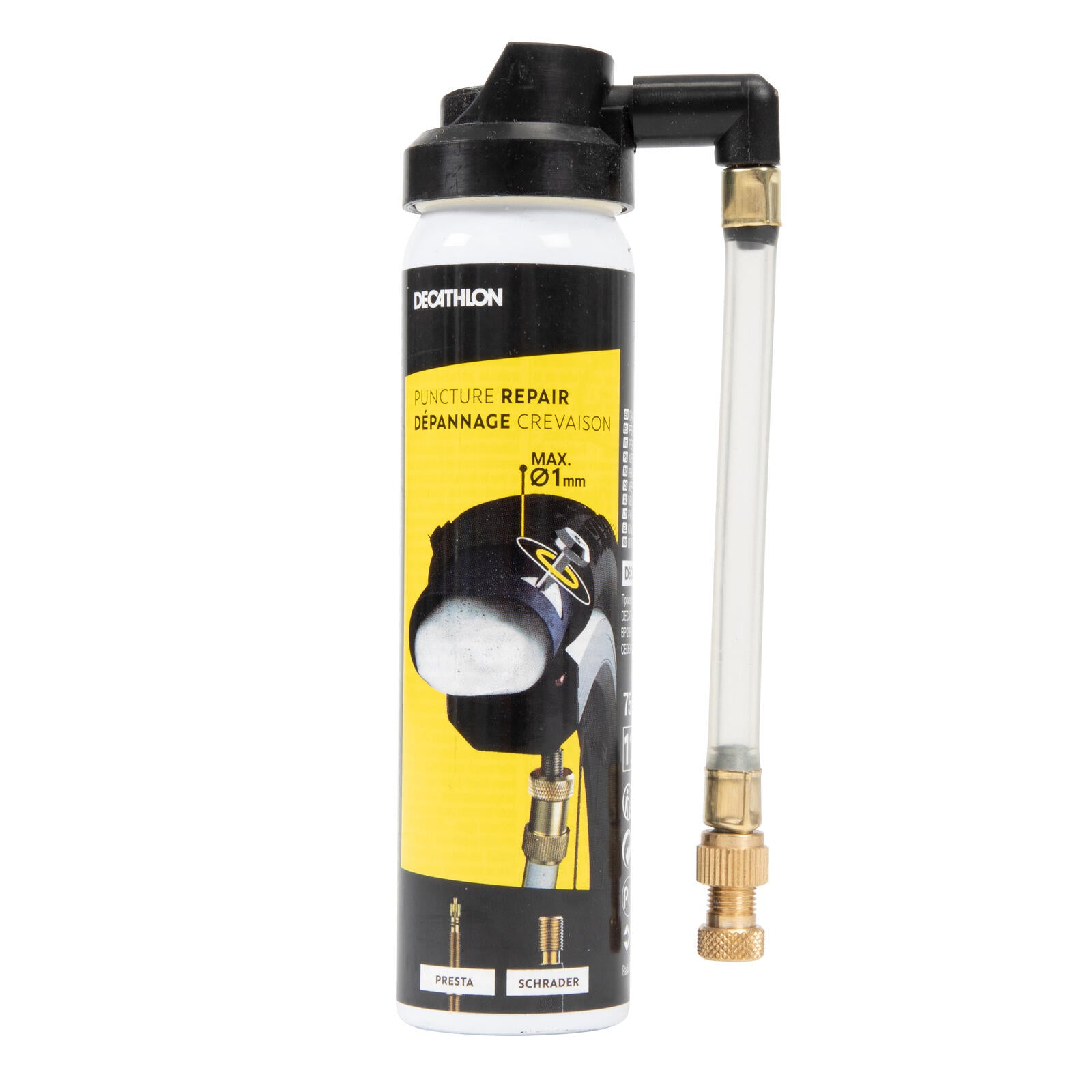 PUNCTURE REPAIR SPRAY .– DecathlonProSA