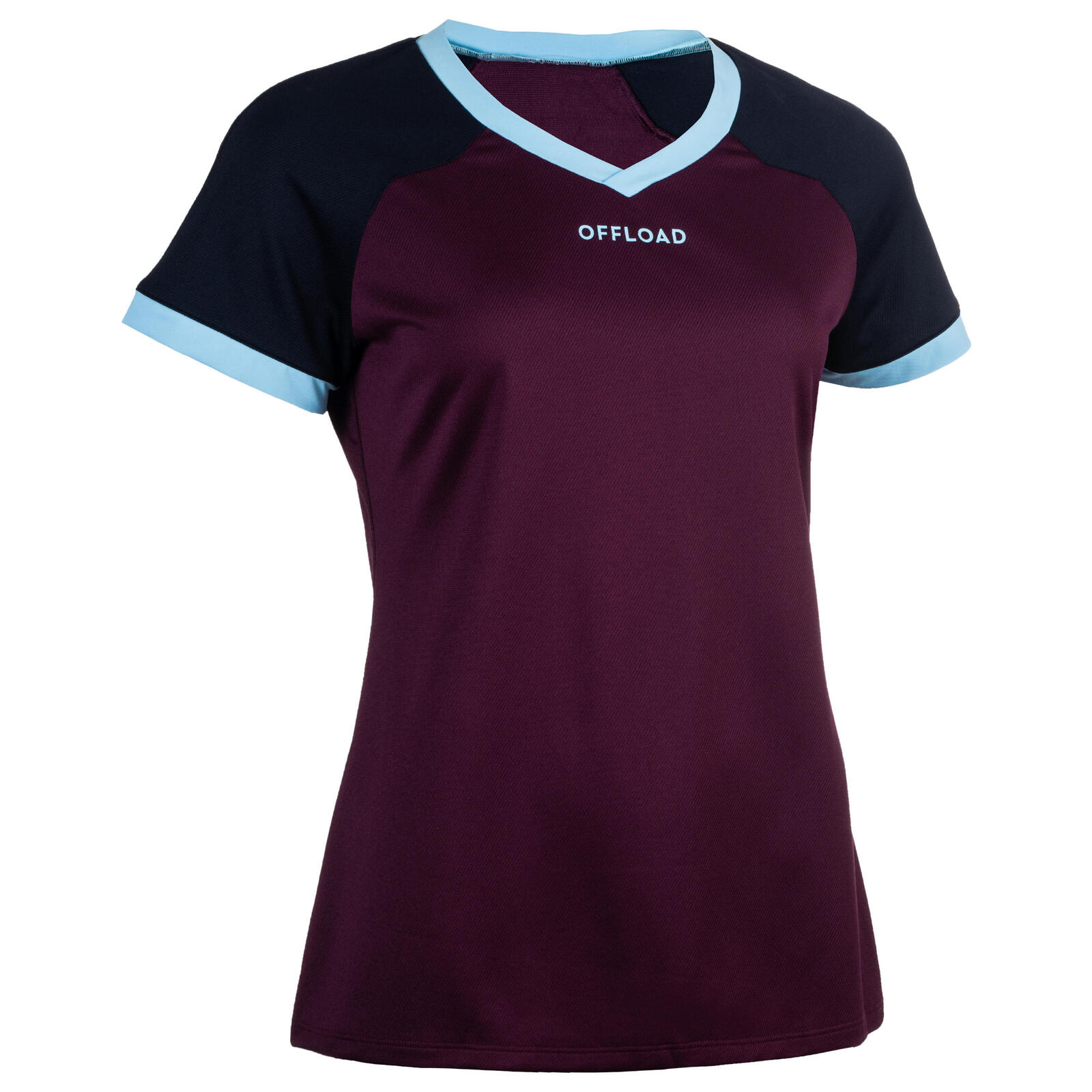 SHIRT R500 WOMAN Purple/Navy– DecathlonProSA